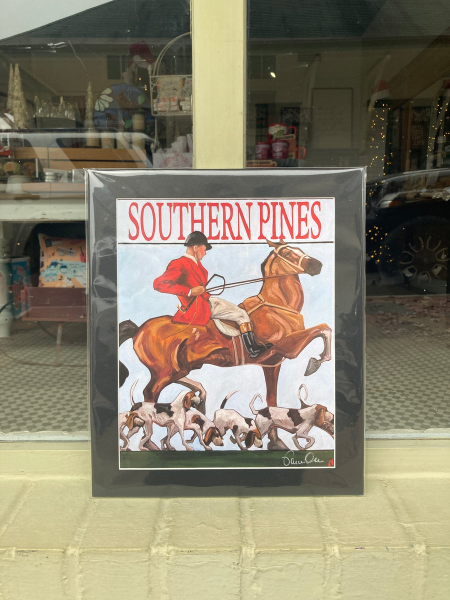 Southern Pines Past Print – Against The Grain Shoppe
